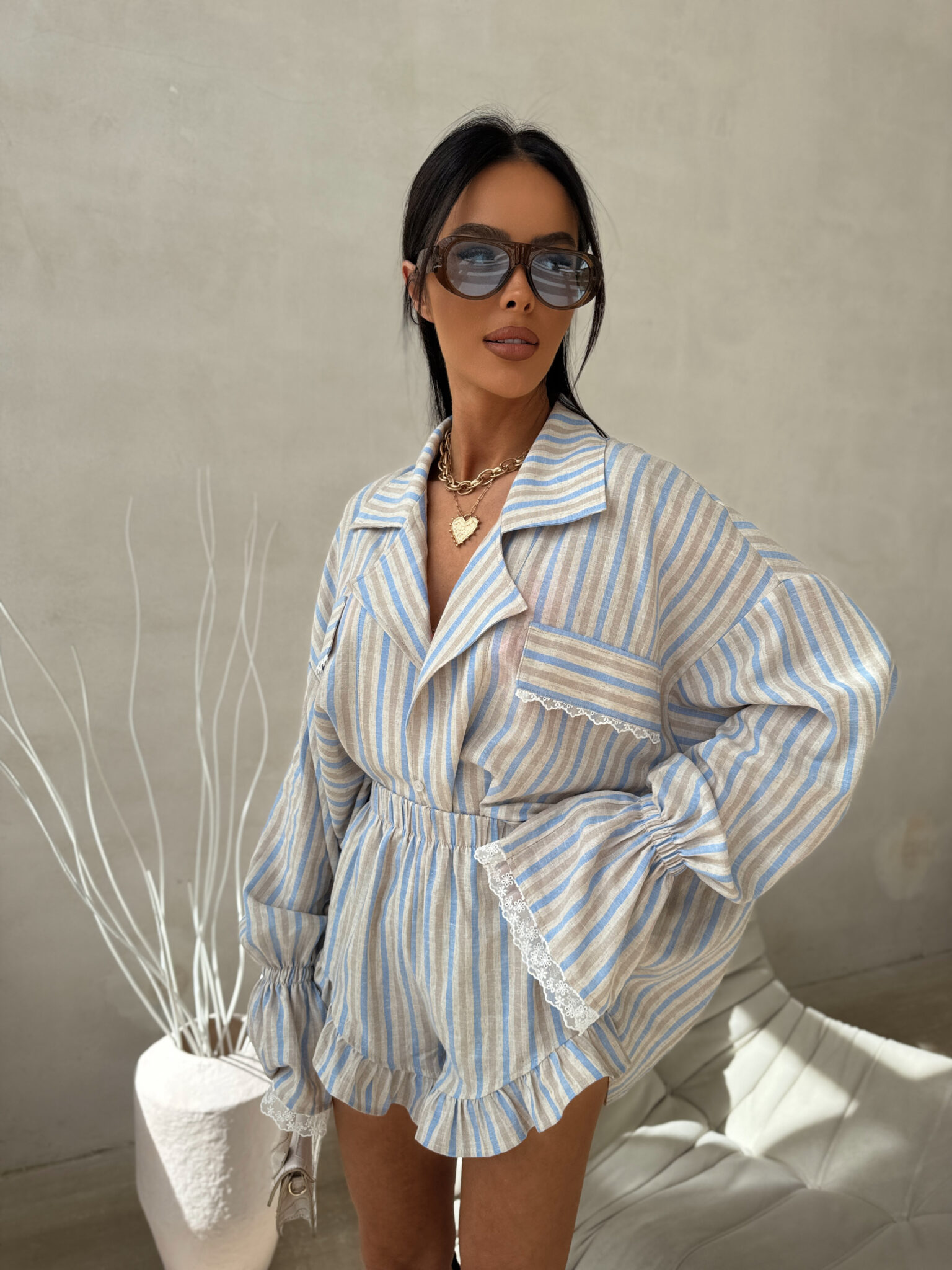 SOMMER-Set blau | Nelilu.com